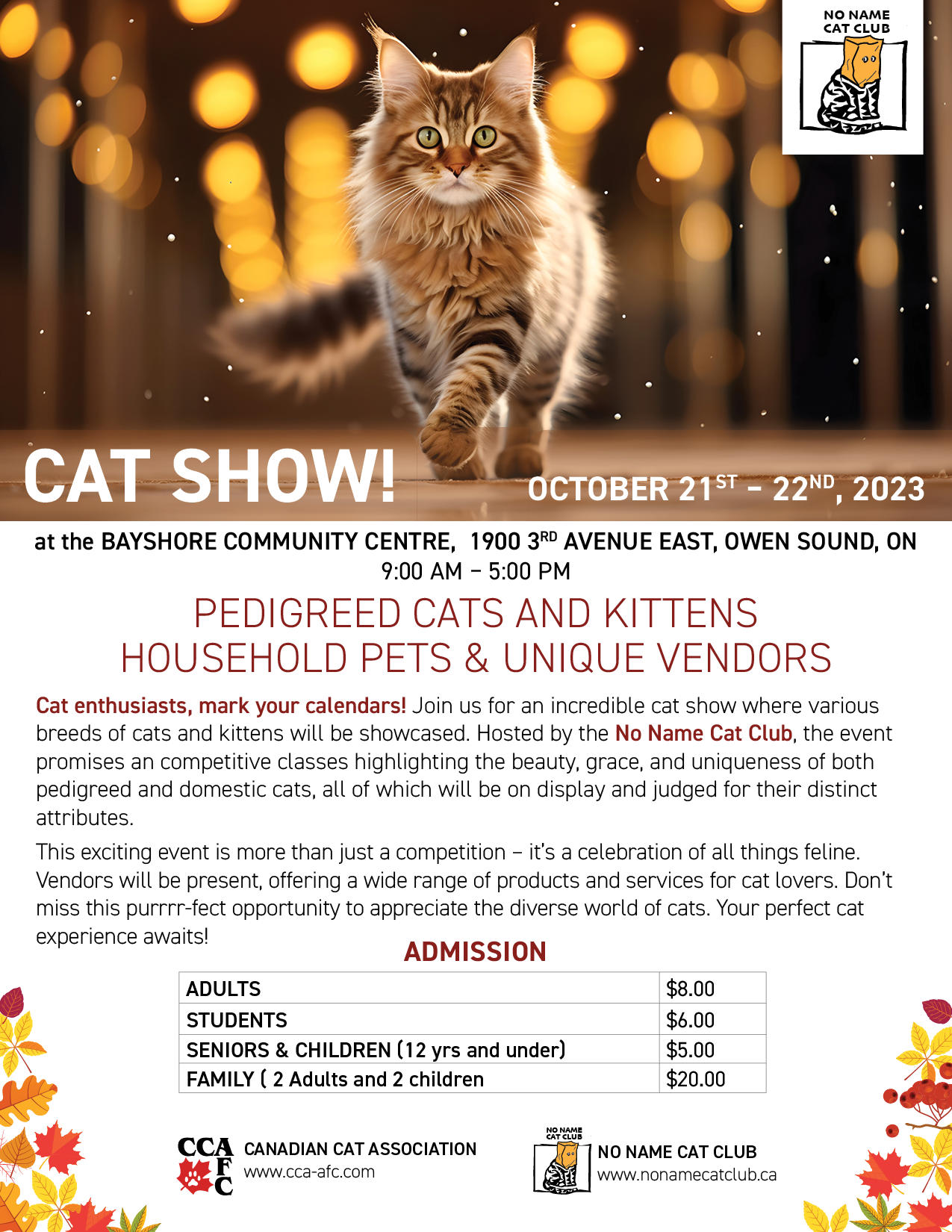 Results & Standings - Canadian Cat Association - L'Association féline ...